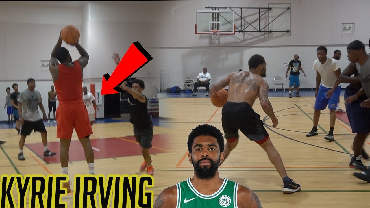 KYRIE IRVING SHUTS DOWN OPEN GYM WITH BIG SAUCE - YouTube