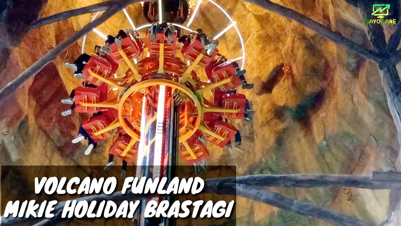 PERMAINAN VOLCANO DI MIKIE HOLIDAY BRASTAGI COCOK UNTUK LATIHAN SPORT ...