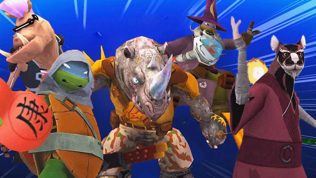 TMNT Legends PVP 881 Bebob Rocksteady Leonardo Vision Quest Master ...