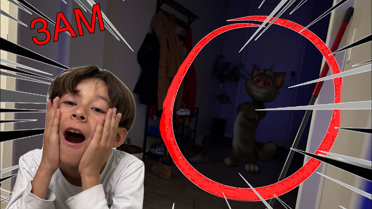 CURSED talking tom at 3AM - YouTube