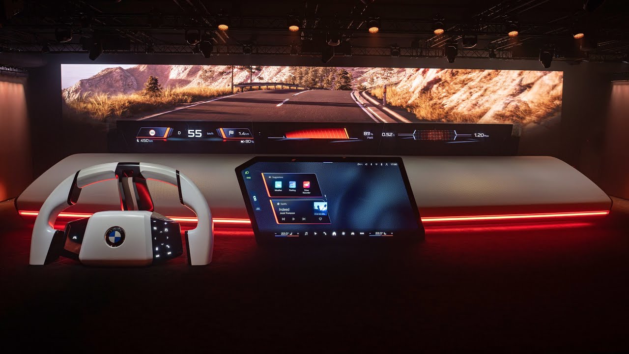 New BMW Panoramic iDrive Demonstration - YouTube