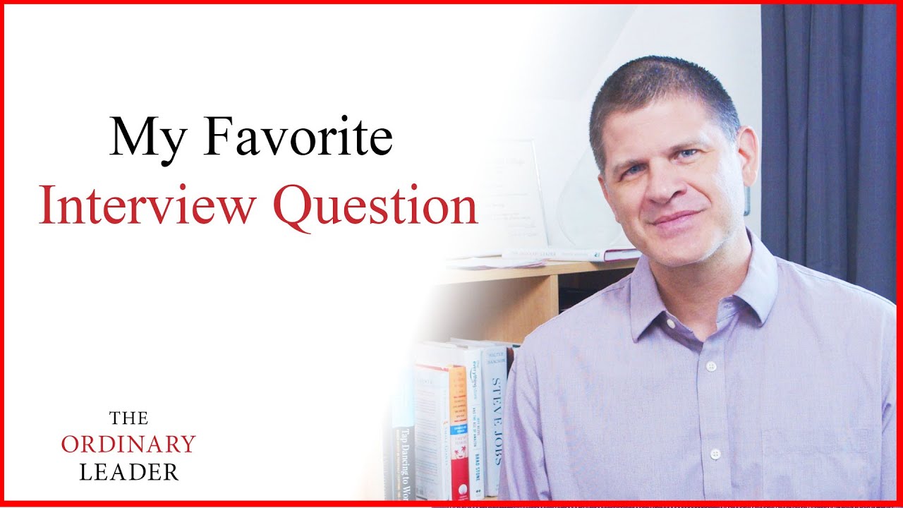 My Favorite Interview Question - YouTube