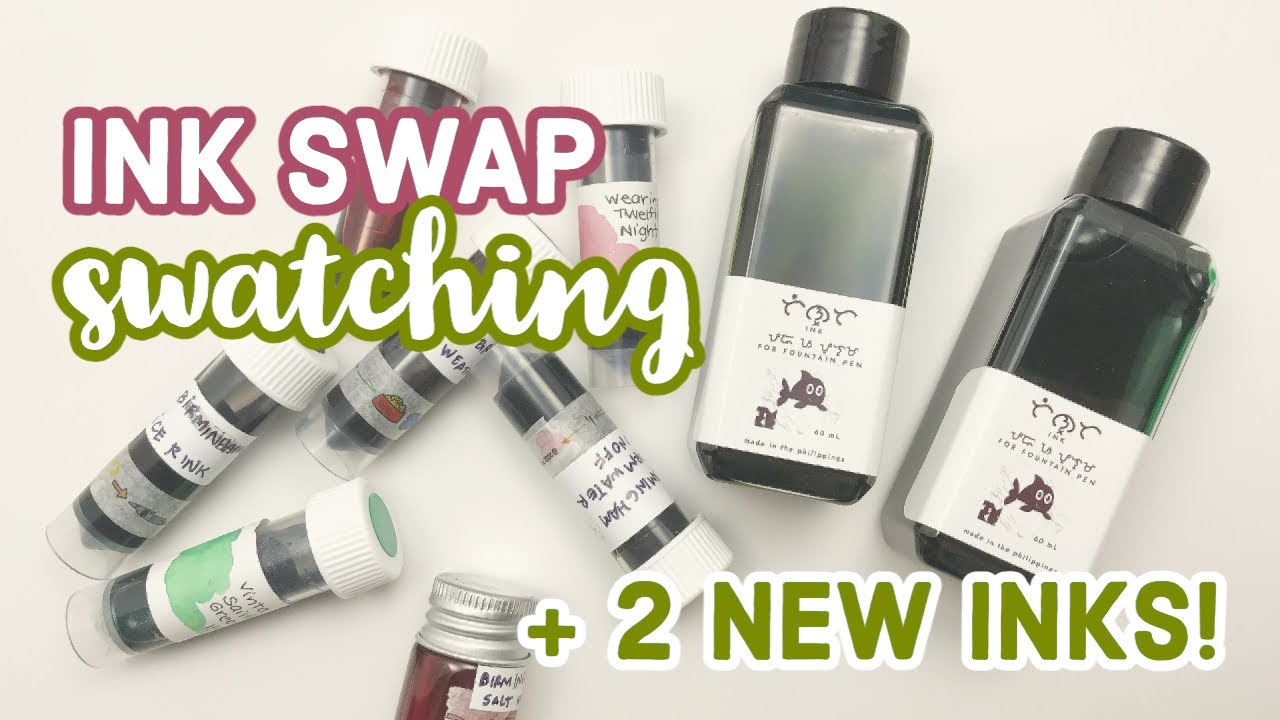 Ink Swap Swatching - Birmingham Pen Co., Troublemaker, Wearingeul # ...