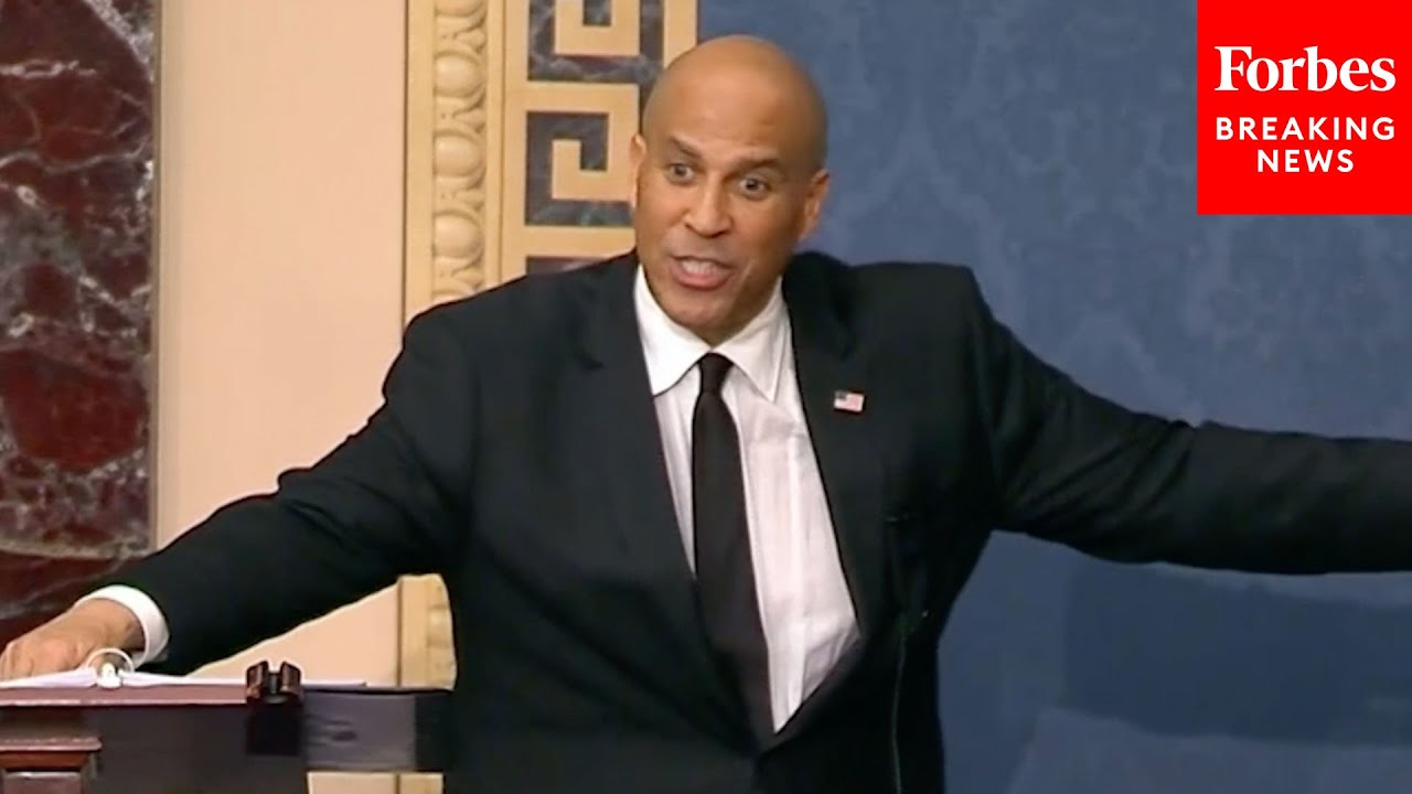 Cory Booker's Full Record-Breaking Senate Floor Filibuster Against ...