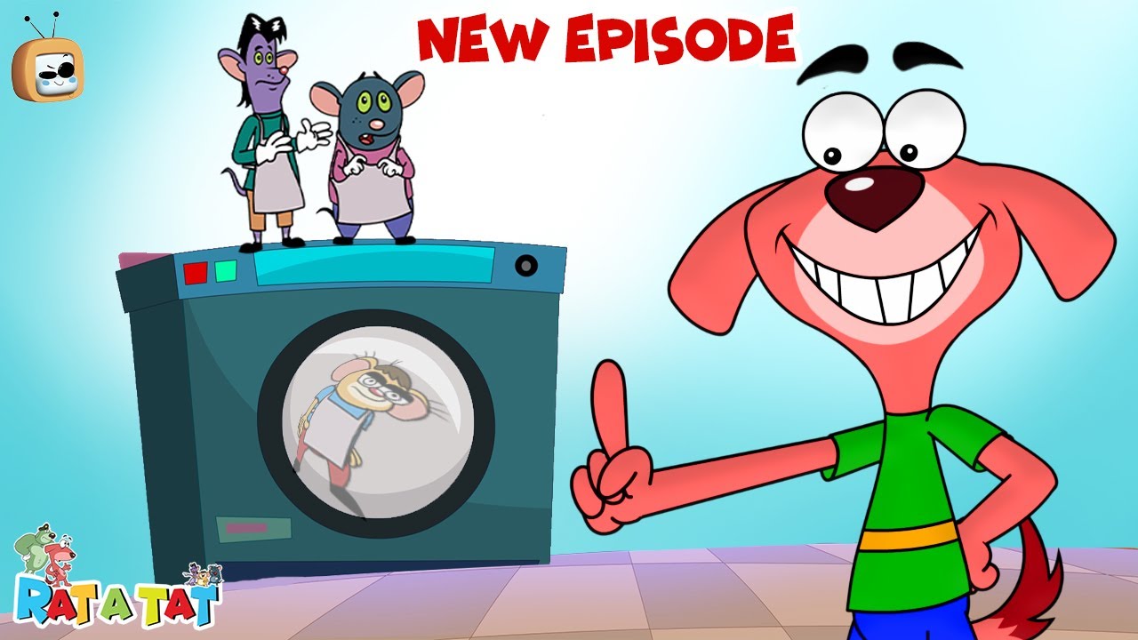 The Spinning Rat – A Soapy Wash Day | Rat A Tat | Best Adventures of ...