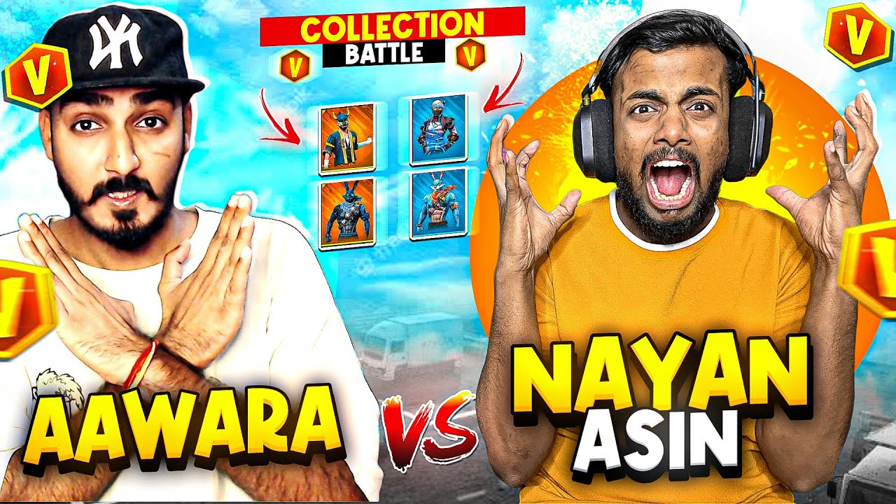 This Is My Last Video 😭 Aawara Collection Vs Assassins ARMY Collection ...