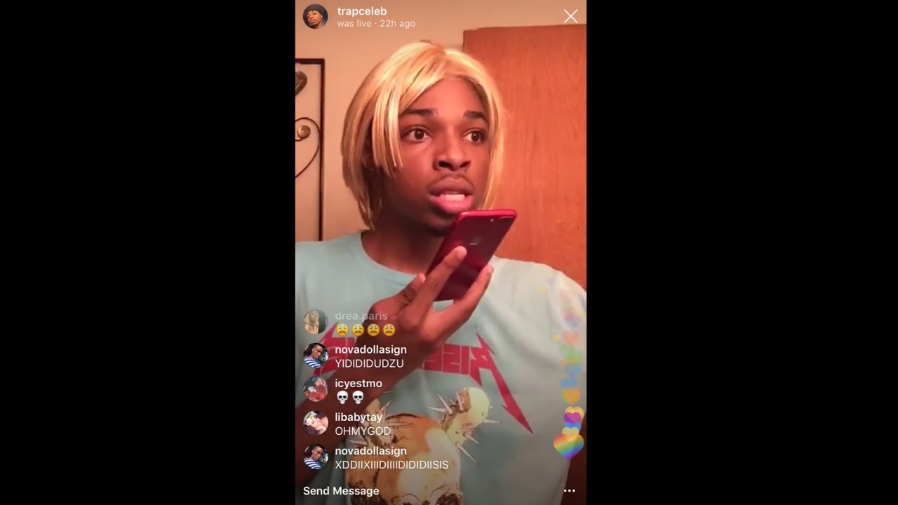 Trapceleb Instagram live prank call: Kroger - YouTube