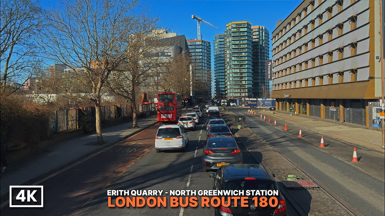 Exploring Southeast London’s Streets by Bus | Bus Route 180 Journey ...