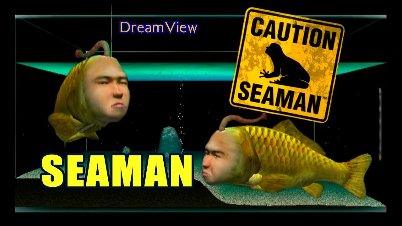 Это было на Dreamcast... | Seaman - YouTube