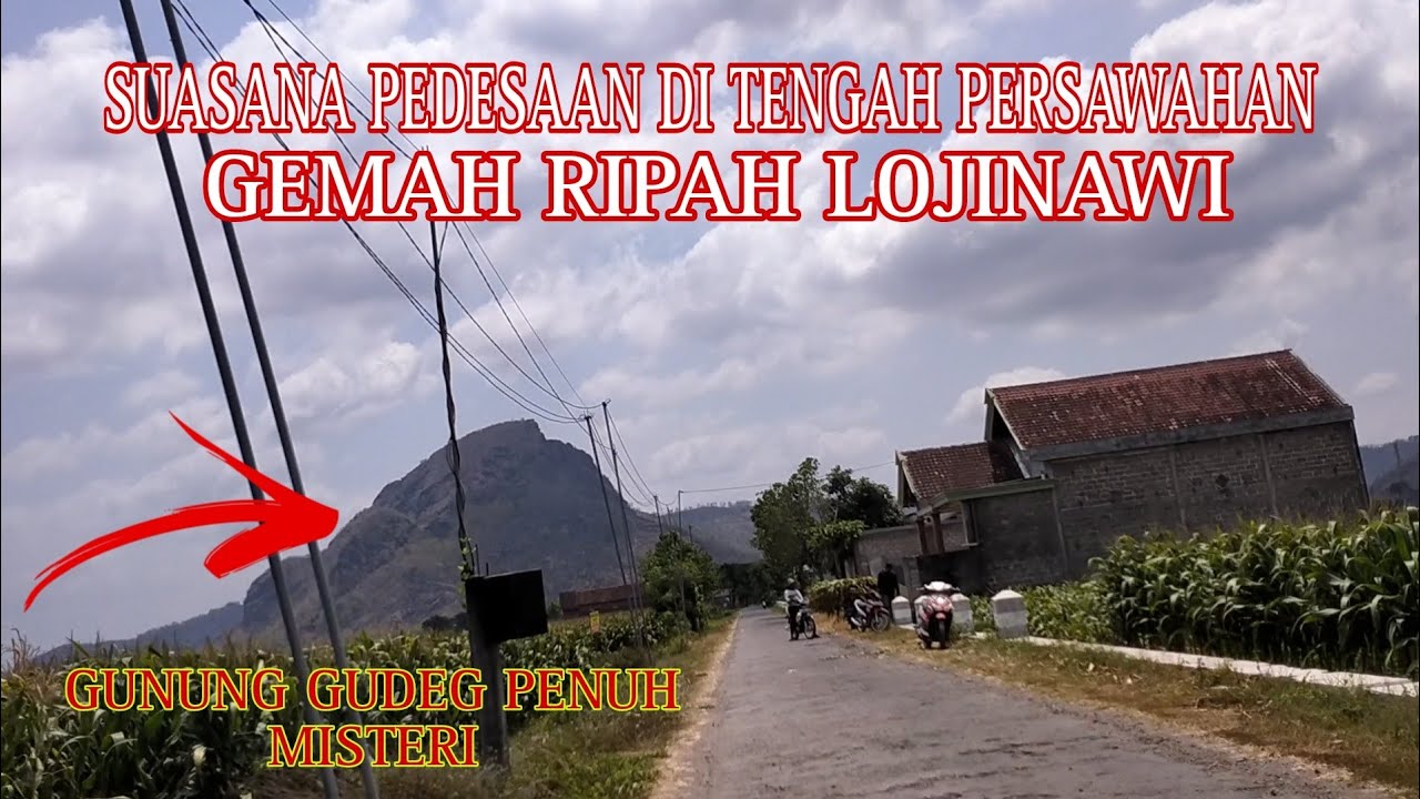 Suasana pedesaan Tulungagung Jawa Timur || Desa Yang Indah Dan Gersang ...