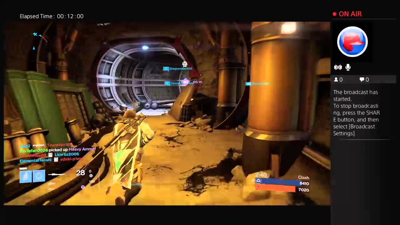 Destiny crucible clash #6 - YouTube