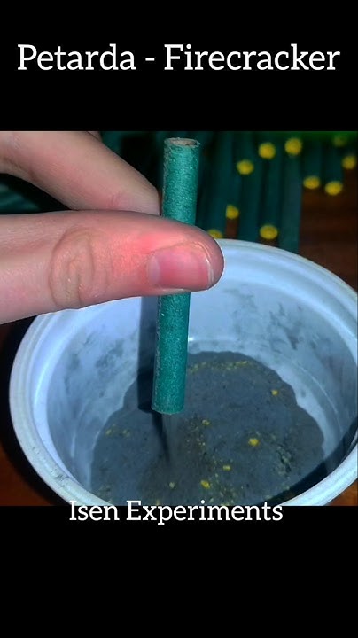 DIY CRACKER using only small FIREWORKS #experiment #firecrackers #fireworks #crackers #lifehack ...