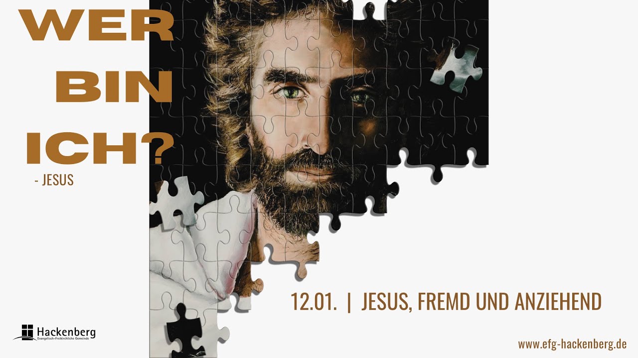 EFG Hackenberg Gottesdienst | Wer bin ich? - Jesus | 12.01.2025 - YouTube