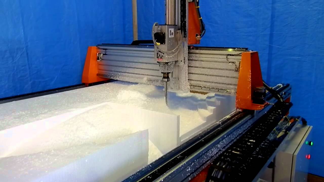 CNC machine BISCUIT-002 - YouTube