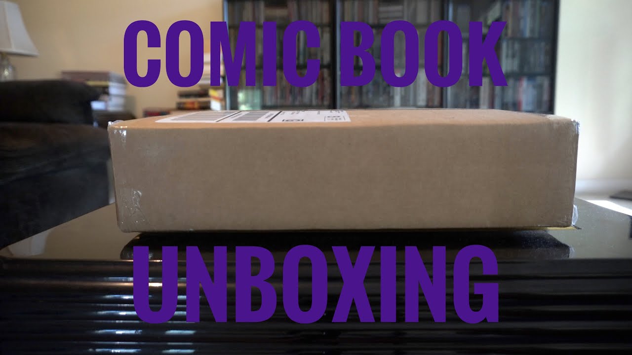 Comic Book Unboxing DCBS October 2019 - YouTube