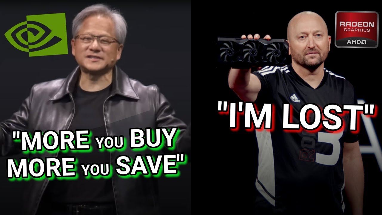 Nvidia vs AMD- Cringe Marketing - YouTube