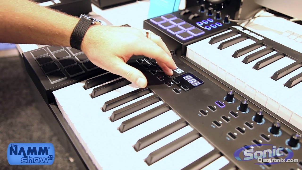 Alesis VI Keyboard Controllers | NAMM 2014 - YouTube