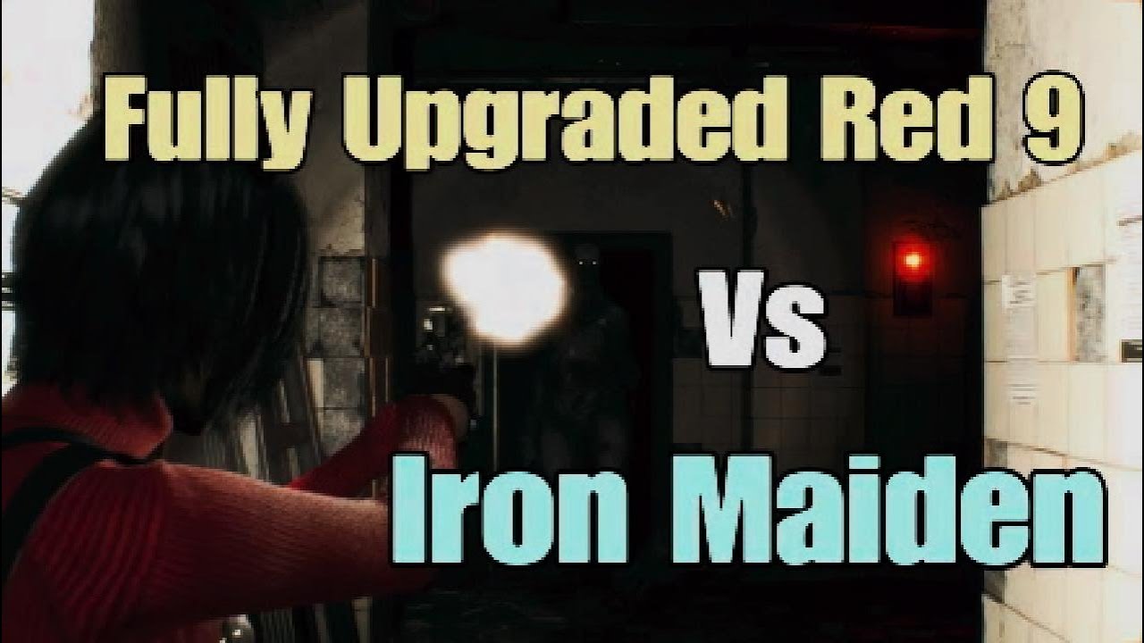 Resident Evil 4 Remake Ada's Fully Upgraded Red 9 Mauser Vs Iron Maiden ...