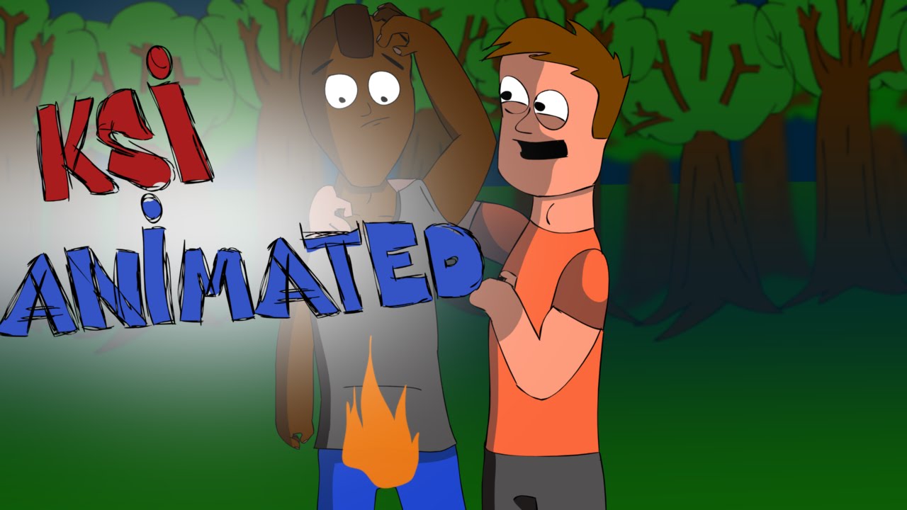 KSI ANIMATED-"My Crotch Is On FIRE" - YouTube