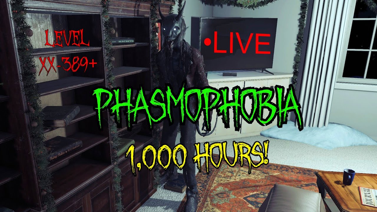 1,000 Hours in Phasmophobia | XX-389+ - YouTube