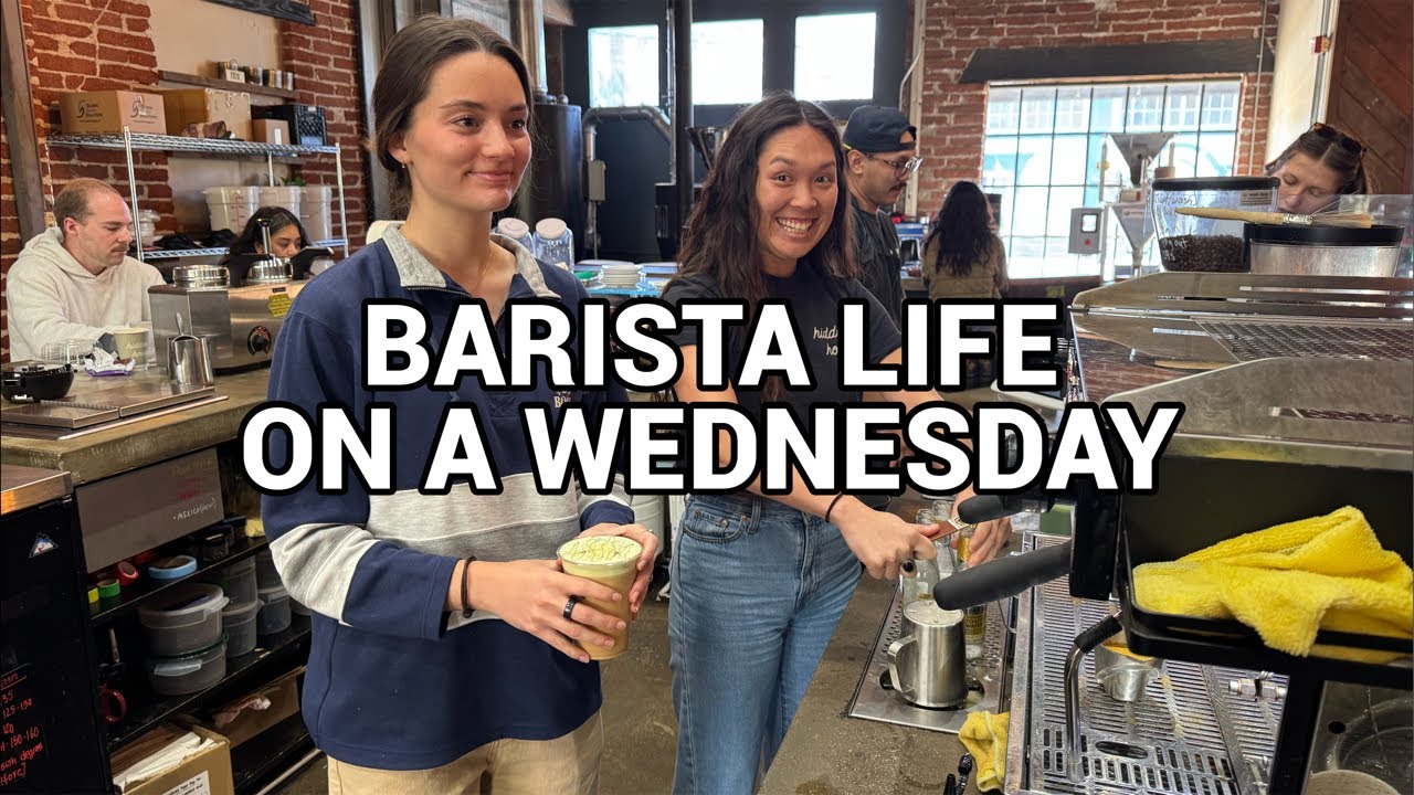Barista Life On A Wednesday - YouTube