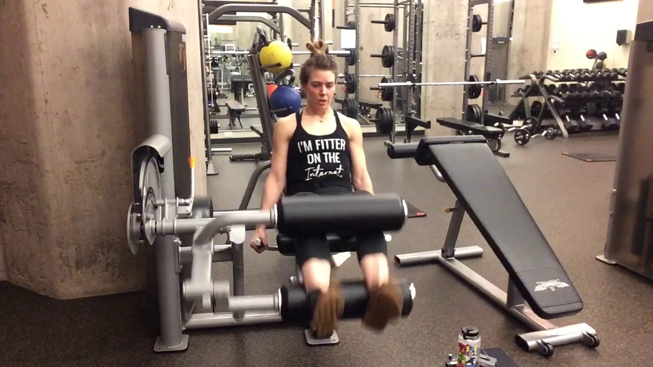 Hamstring Curls - YouTube