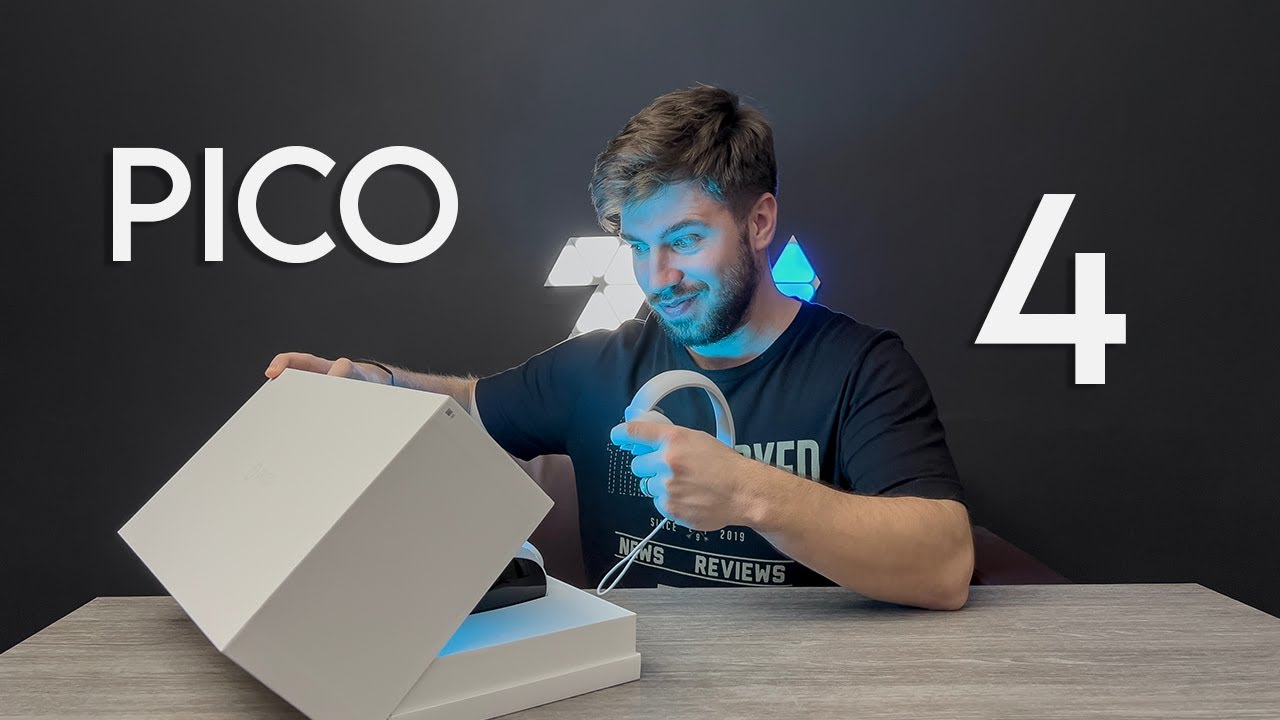 The New Pico 4 VR Headset Unbox | Setup | Gameplay - YouTube