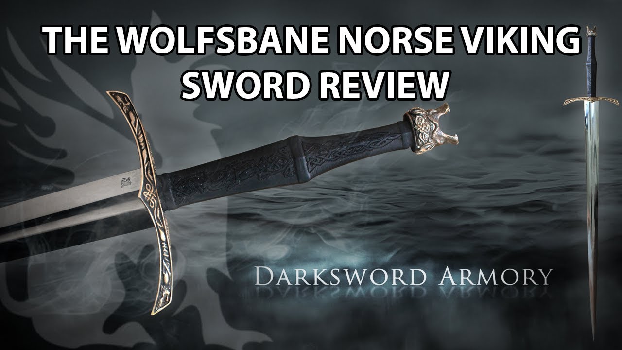 The Wolfsbane Norse Viking Sword Review - Darksword Armory - YouTube