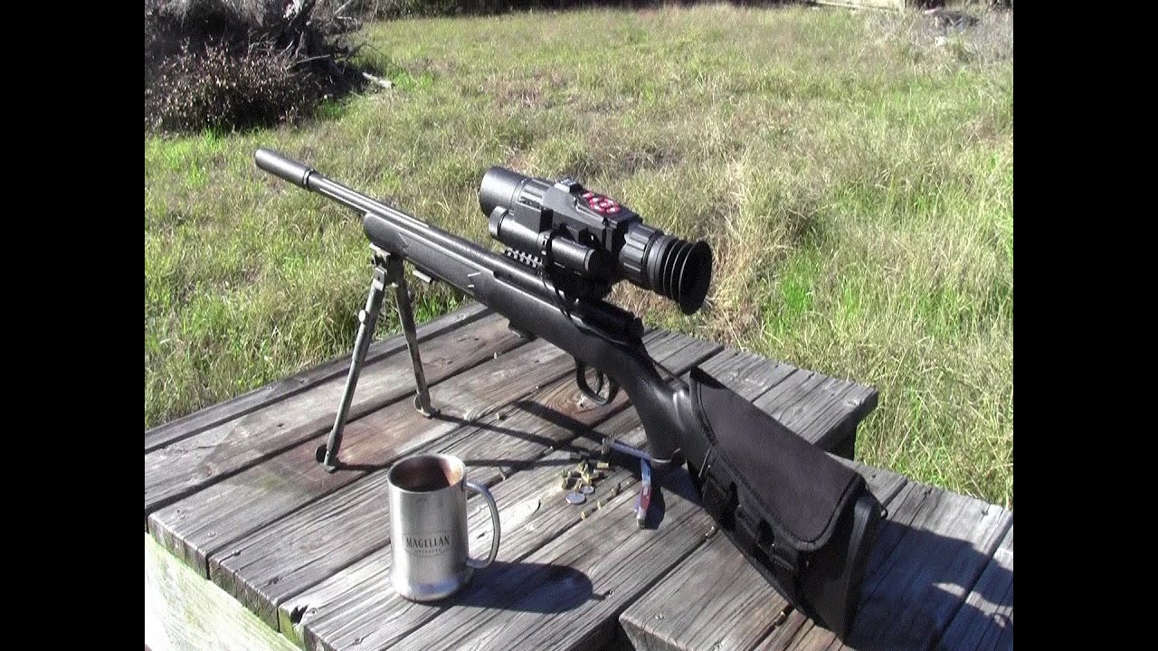 22 LR Night Vision Hog Gun Overview - YouTube
