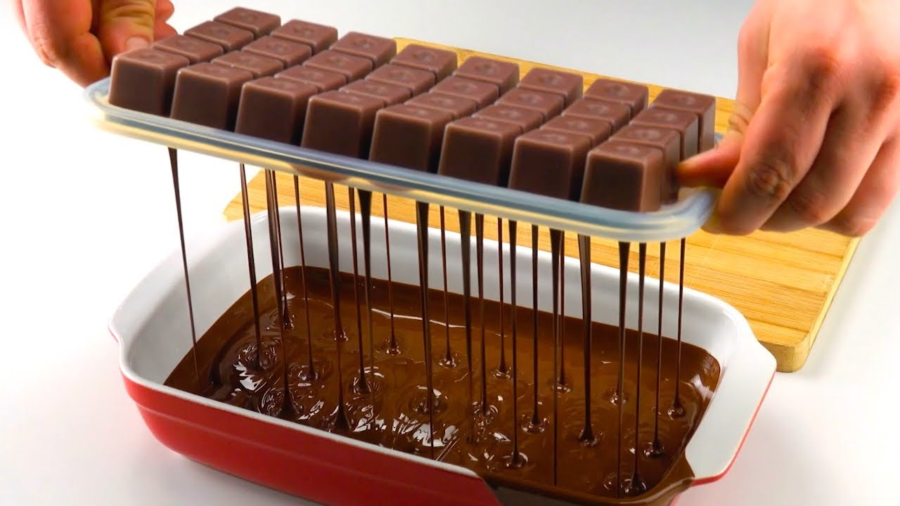 Voltea el molde de los cubos de chocolate helados: 9 inspiradoras ...