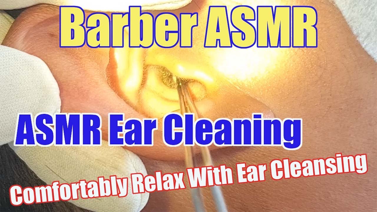 Ear wax removal real person | relaxing with asmr earwax | Móc ráy tai ...