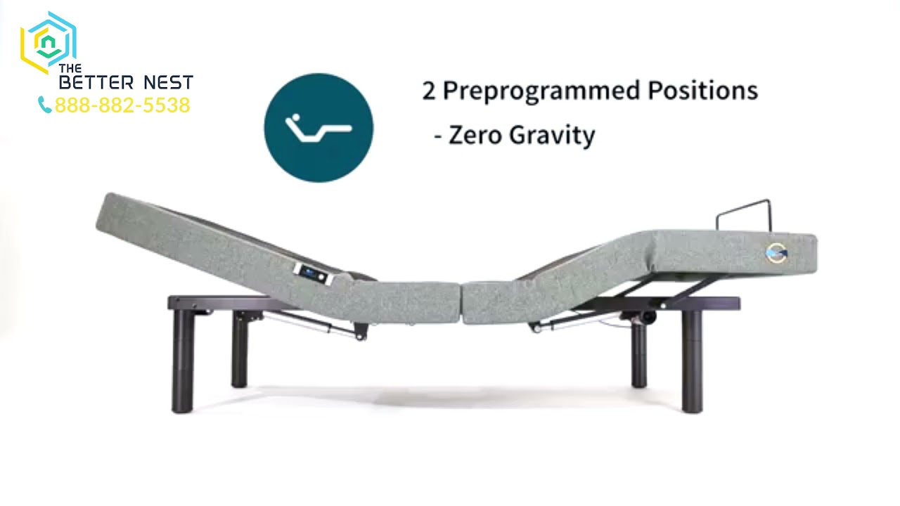 GLIDEAWAY ACCORD COMFORT BASE ADJUSTABLE BED - YouTube