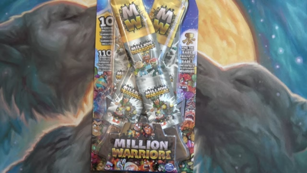Million Warriors Booster Pack UNBOXING #14! - YouTube