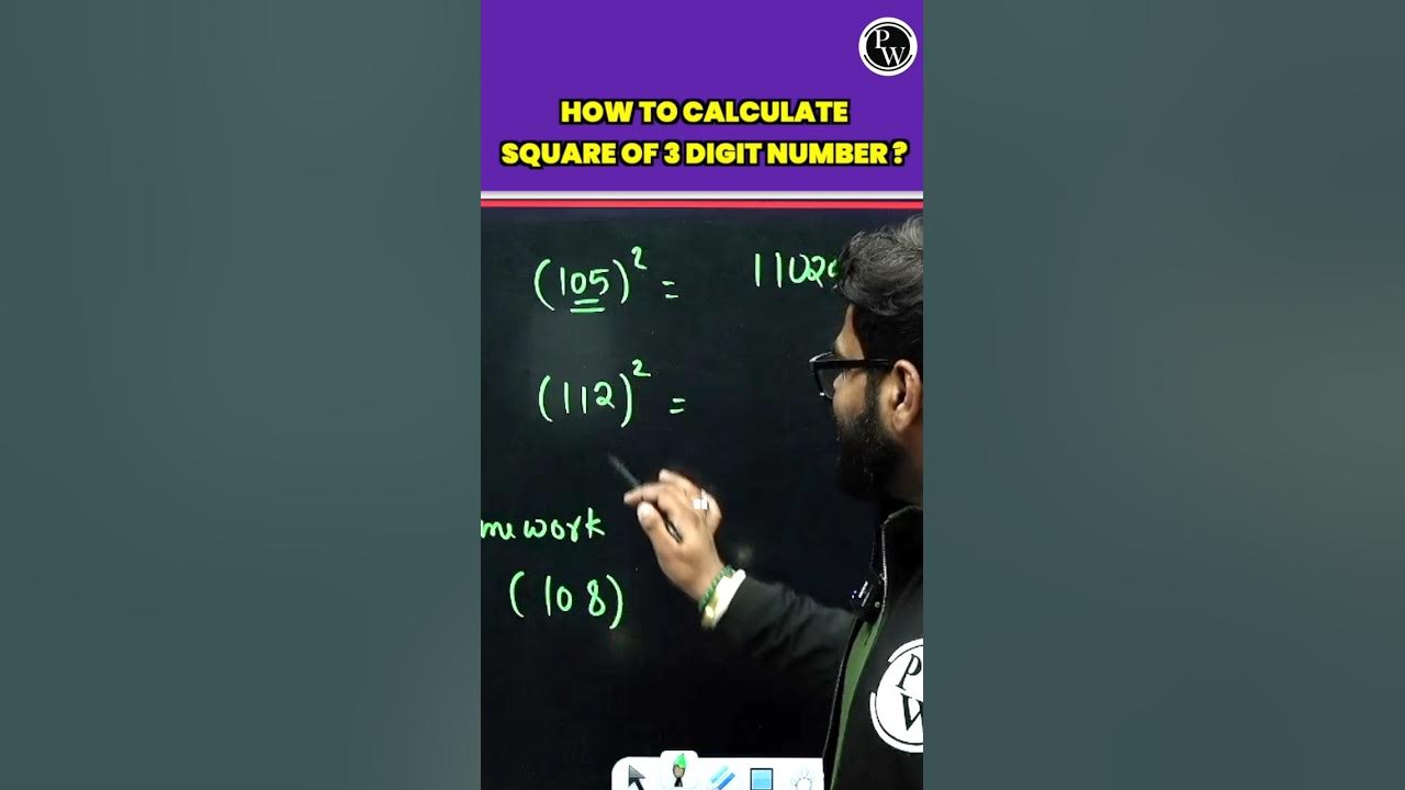 🔥3 Digit Square Trick || Square of 3 Digit Number Tricks || Maths Trick - YouTube