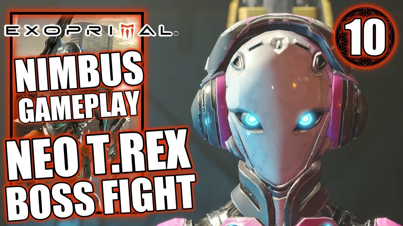 Exoprimal - Neo T. rex Boss, Nimbus Gameplay, Meet Durban Trophy ...