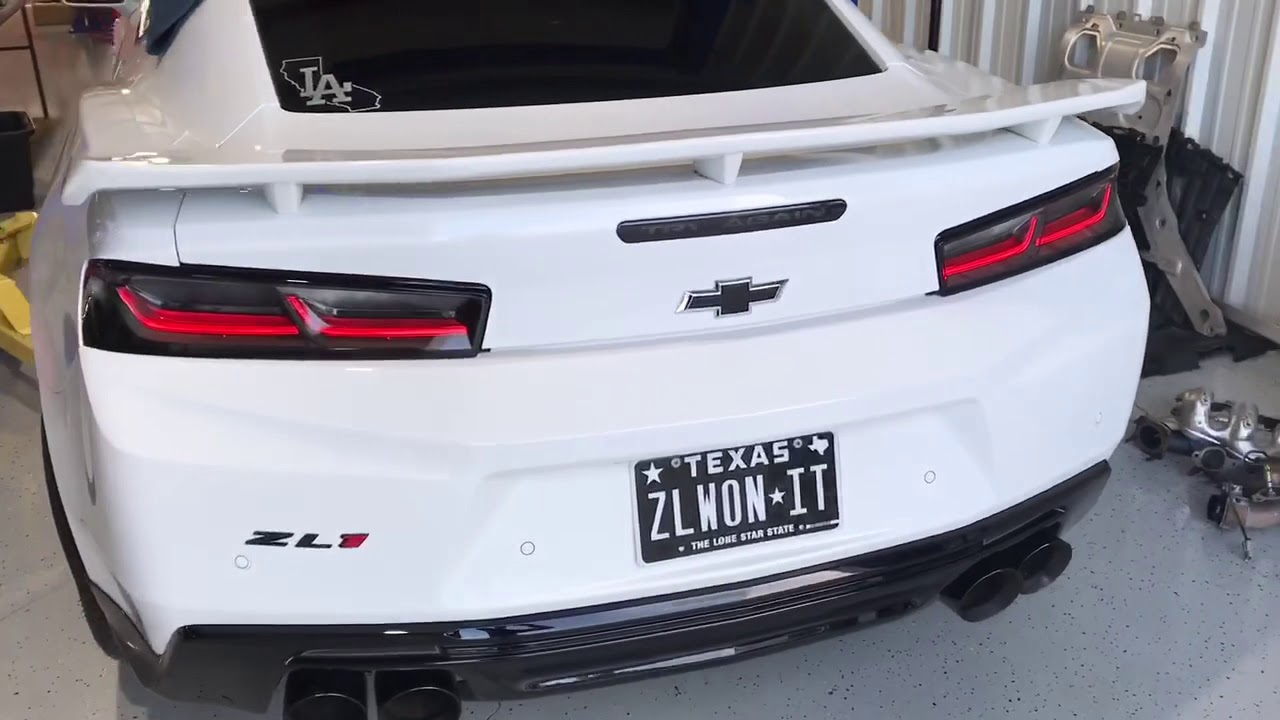 Cammed 2018 ZL1 - YouTube