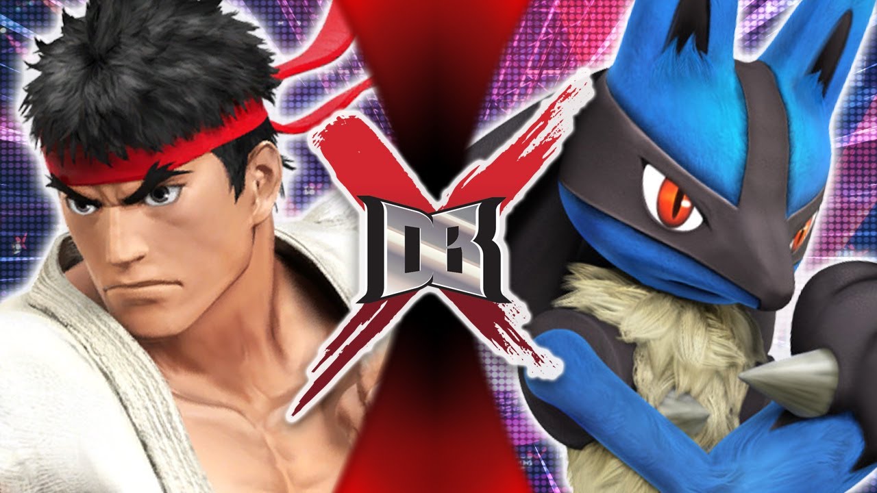 Ryu VS Lucario (Street Fighter VS Pokémon) | DBX - YouTube
