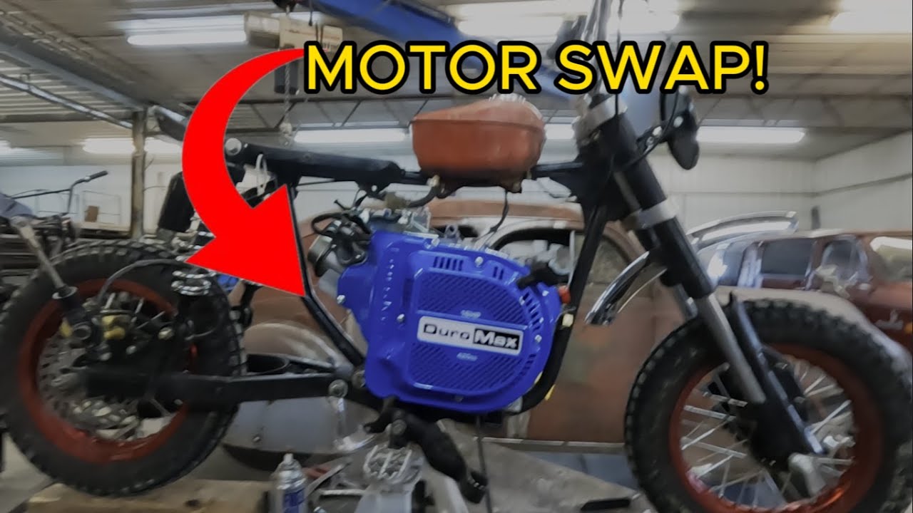 Rupp MiniBIke Revival! Engine Swap + Performance Mods!! - YouTube