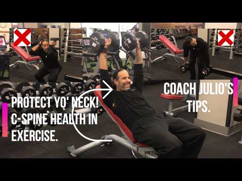 Protect Yo' Neck! C-Spine Health in Exercise. Do This. Not That !