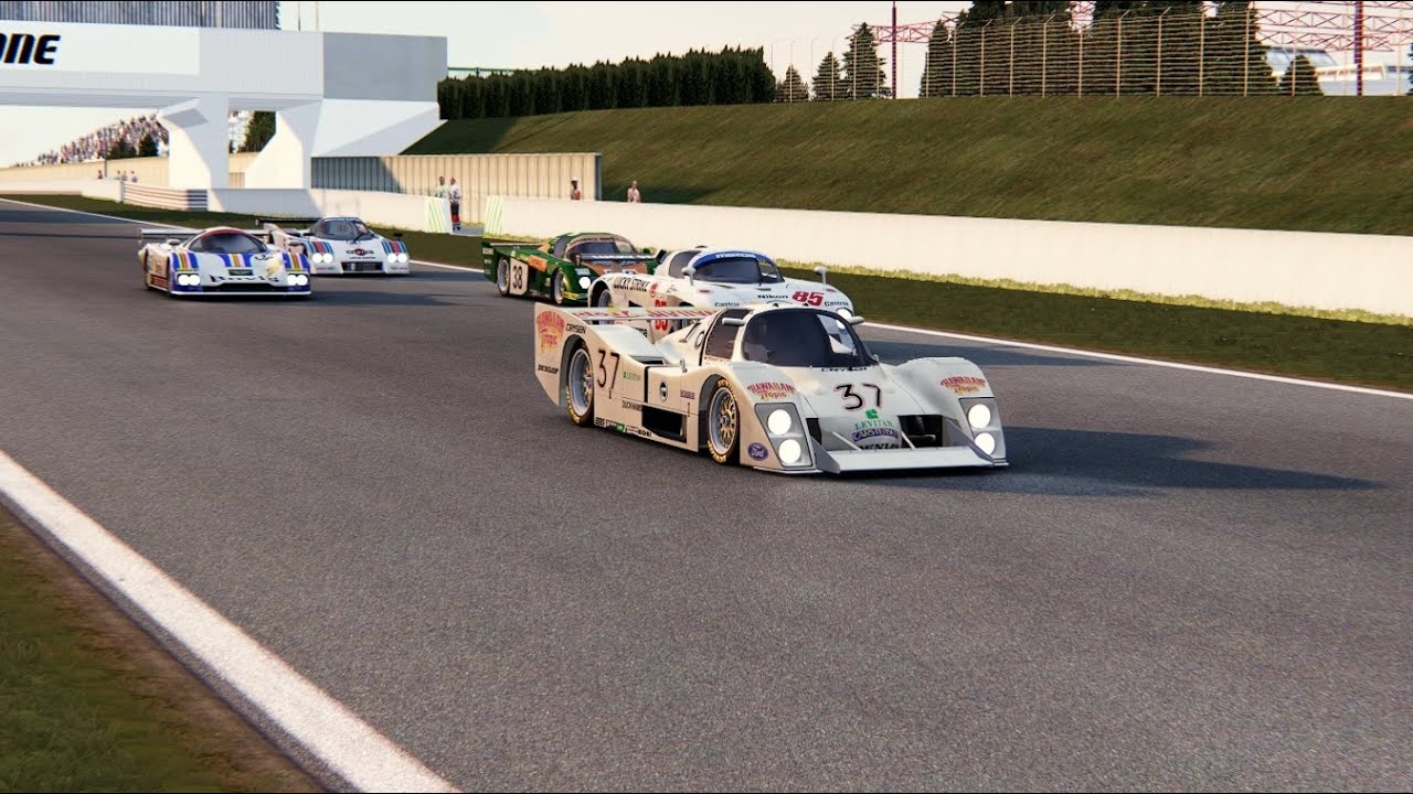 WSC 1984 - Magny Cours - 15 laps in the 1982 Grid S1 Group-C car ...