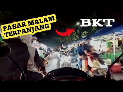 Cek Ujung Nya Pasar Malam Terpanjang Di BKT Duren Sawit/Jakarta Timur ...