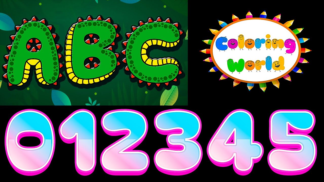 Coloring World | Fun and Educational ABCs, Numbers, and Colors ...