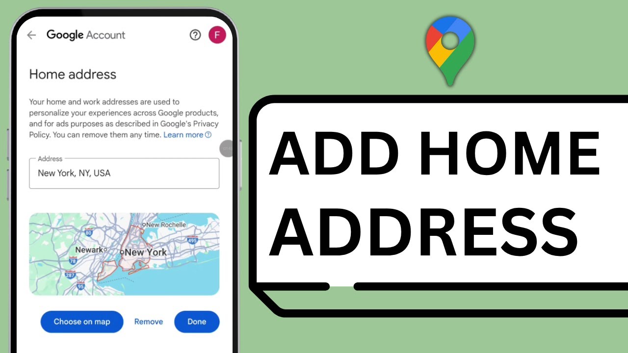 How to Add My Home Address in Google Maps (2025 Guide) - YouTube
