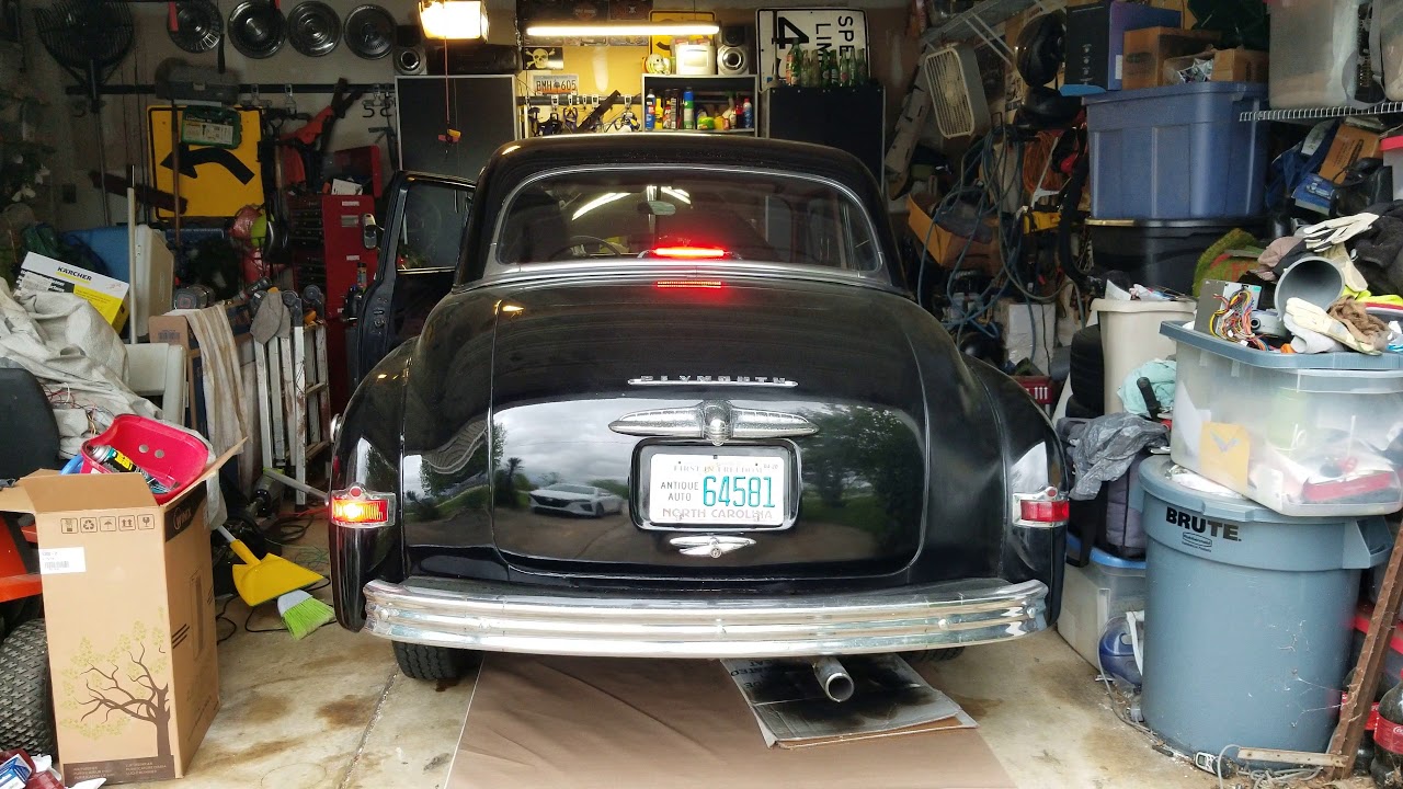 After Market Classic Car Turn Signals Working - YouTube