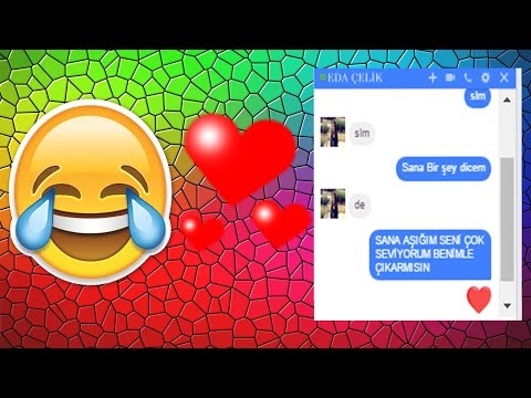 ARKADAŞIMA BENİMLE ÇIKARMISIN ŞAKASI! (KABUL ETTİ ! )