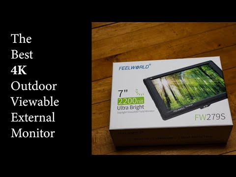 FeelWorld FW279 - The Best 4K Outdoor Viewable External Monitor. - YouTube