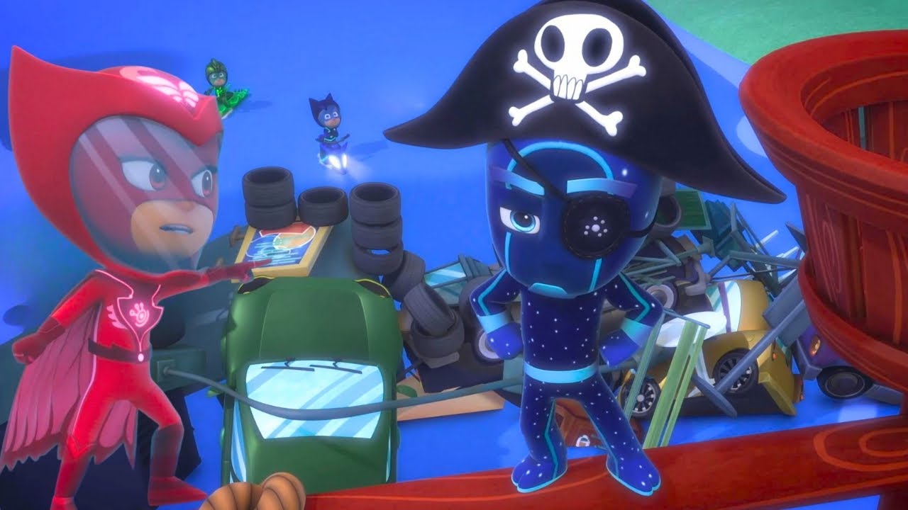 PJ Masks 💥 Piraten Ahoi! 🏴‍☠️ Cartoons für Kinder - YouTube
