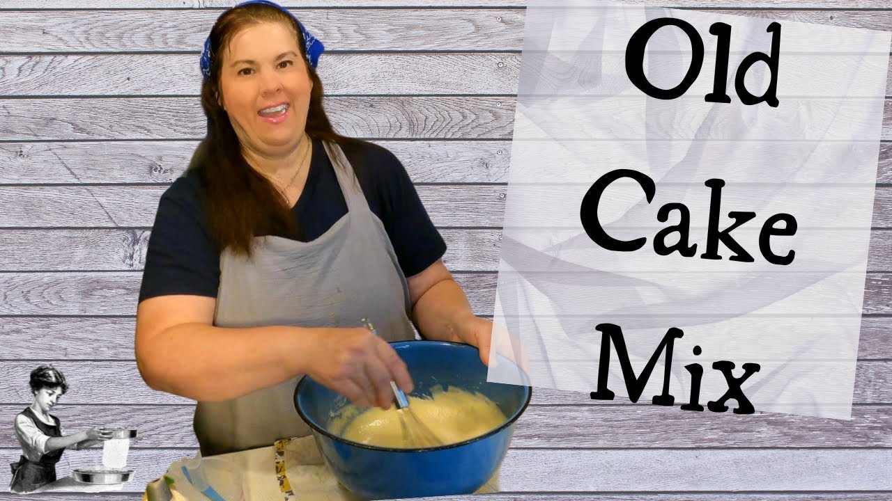 Old Pantry Food-Using Up old cake Mix - YouTube