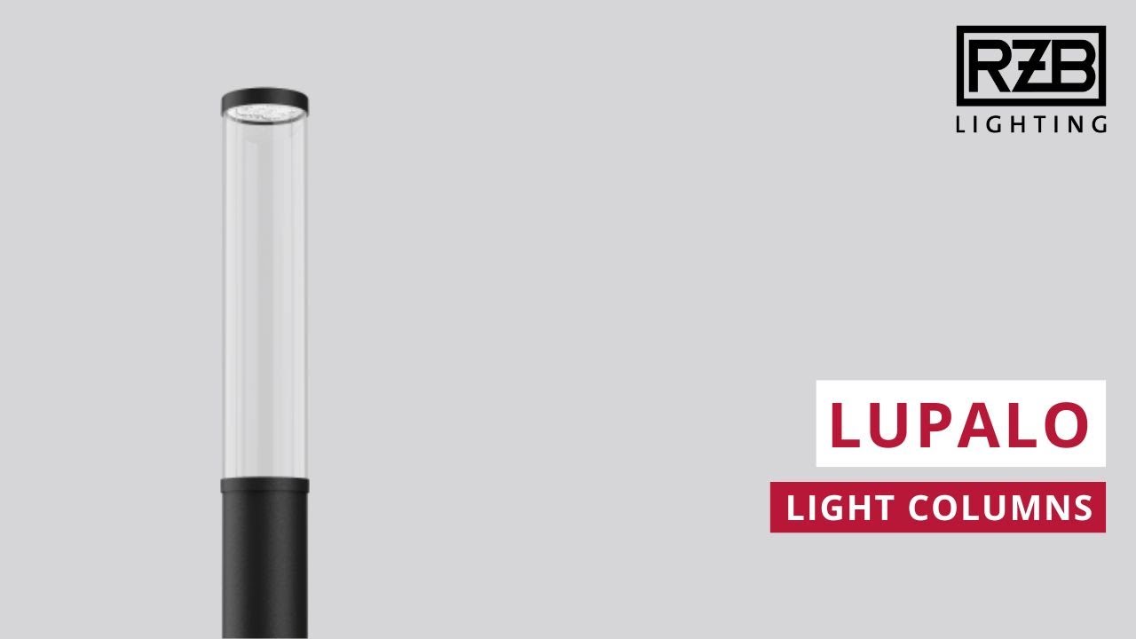LUPALO light columns | Outdoor lighting - YouTube