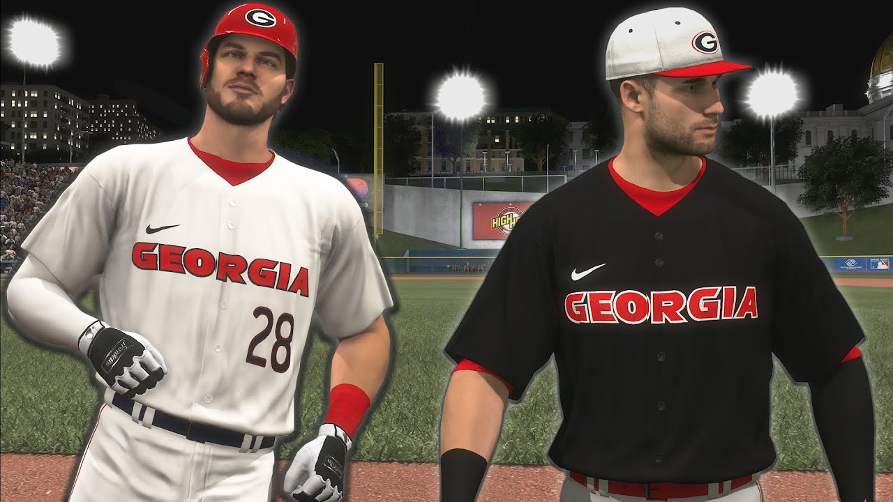 Georgia Bulldogs Jerseys in MLB The Show 24! | Georgia Bulldogs Uniform ...